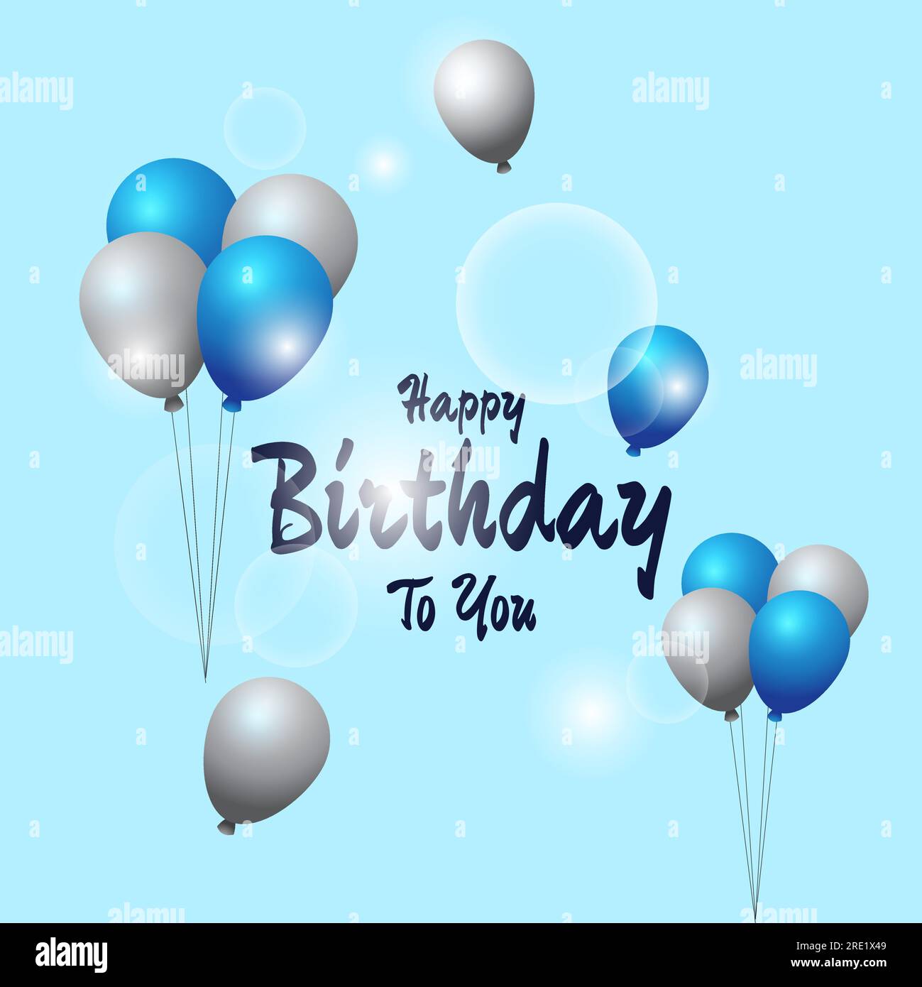 Balloons design Stock-Vektorgrafiken kaufen - Alamy