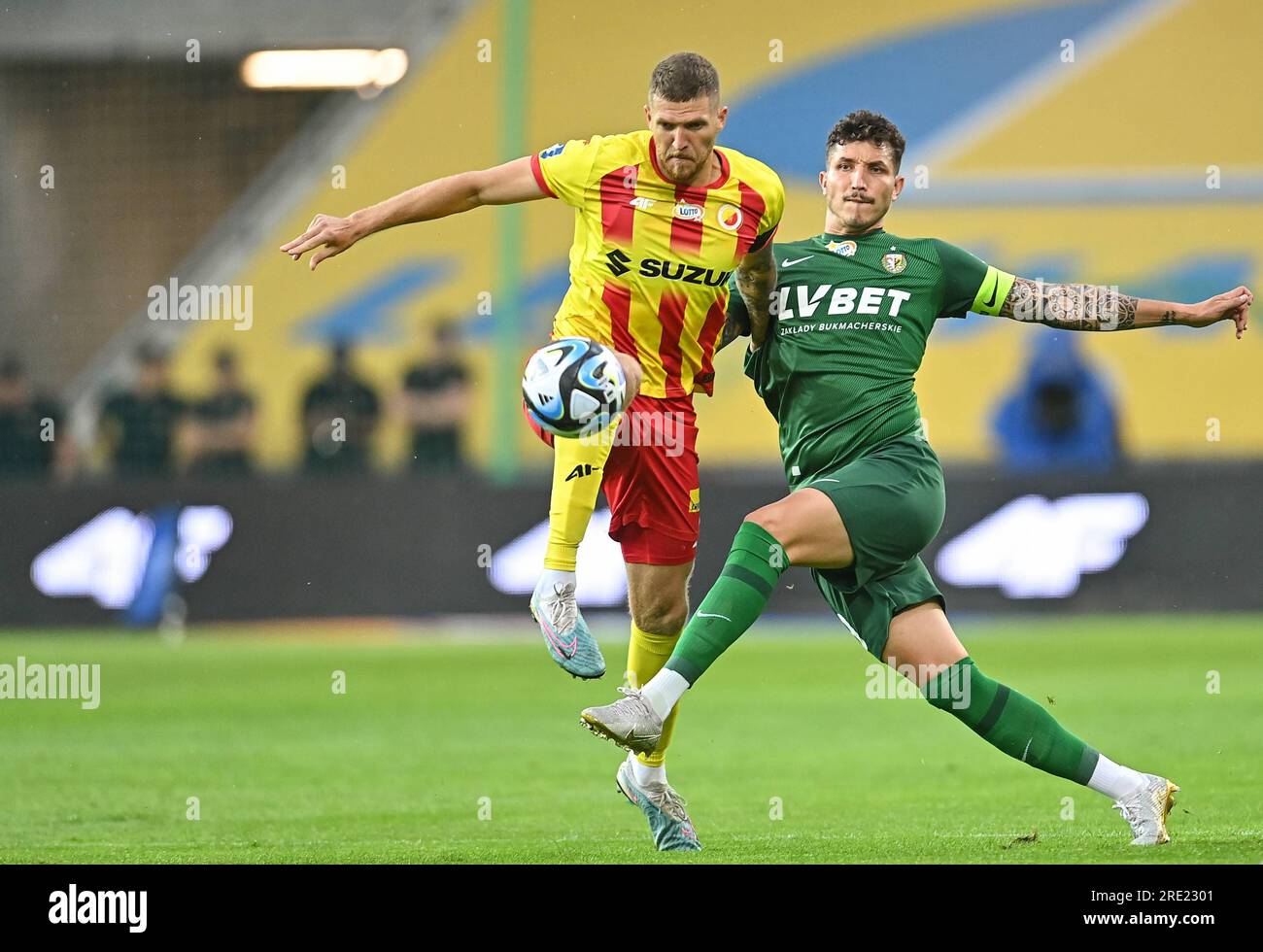 24. Juli 2023: 2023.07.24 2023.07.24 Kielce.Pilka nozna PKO Ekstraklasa ...