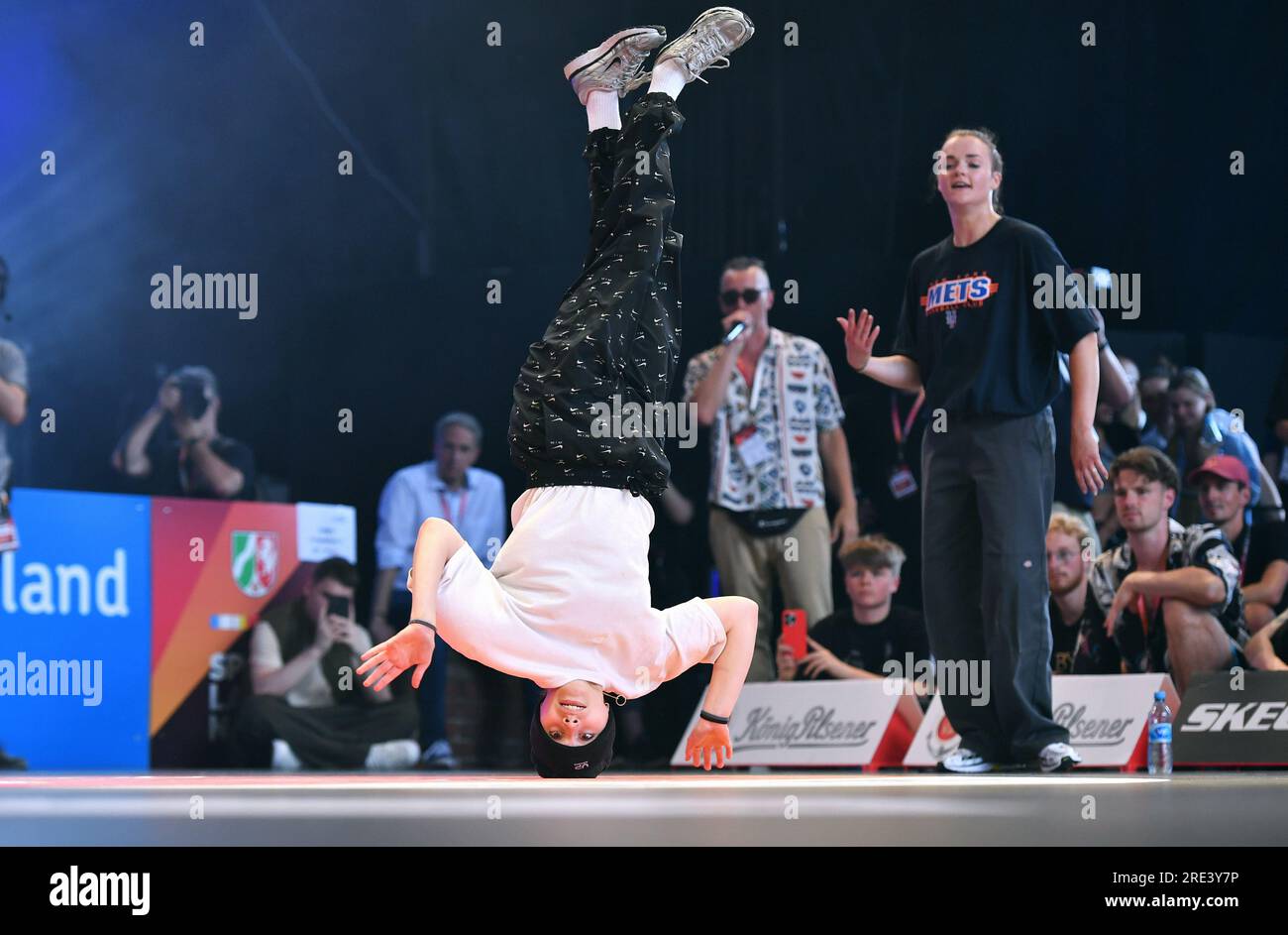 Die Finals, Deutsche Meisterschaft, Breaking B-Girls in der Giesshalle im Landschaftspark ...