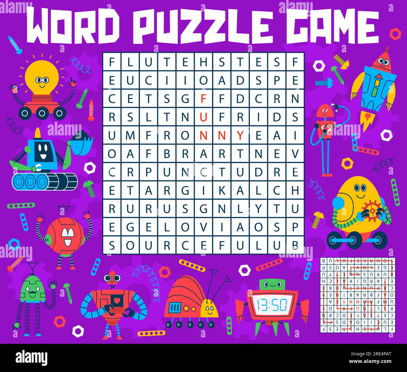 Bot alphabet Stock-Vektorgrafiken kaufen - Alamy