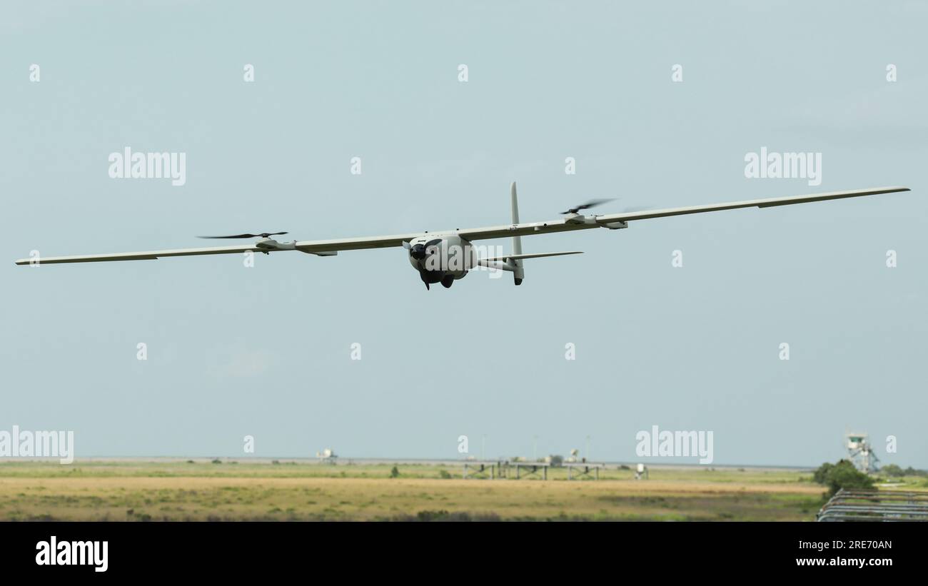 USA Marines with Small Unmanned Aircraft System School, Fly a Stalker ...