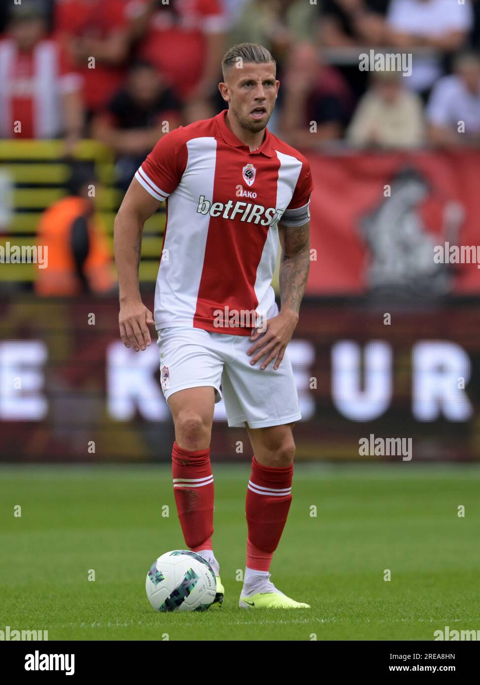 ANTWERPEN - Toby Alderweireld vom Royal Antwerpen FC während des Pro ...