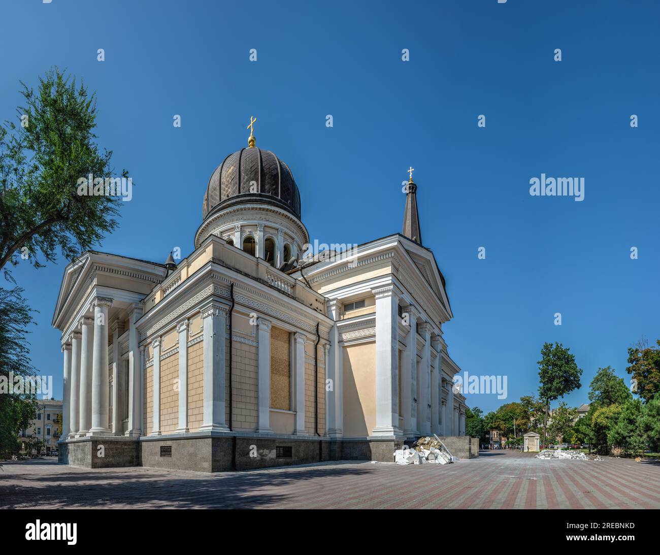Odessa, Ukraine 25.07.2023. Spaso-Preobrazhensky-Kathedrale in Odessa ...