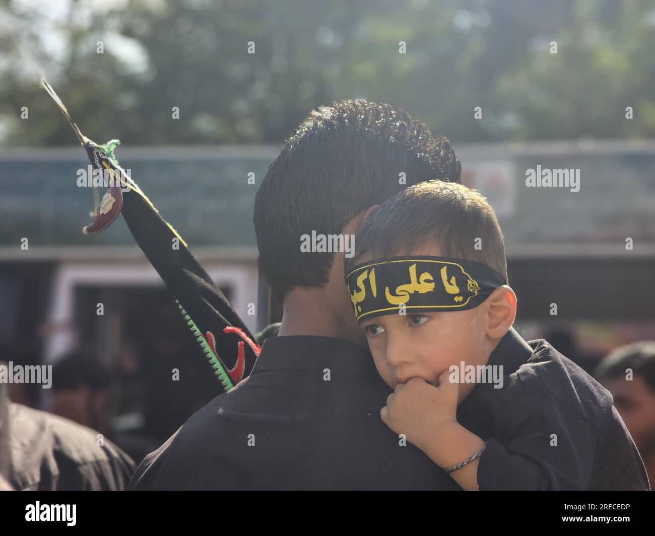 Nicht exklusiv: 26. Juli 2023, Srinagar, Indien: Die Shai-Trauernden ...