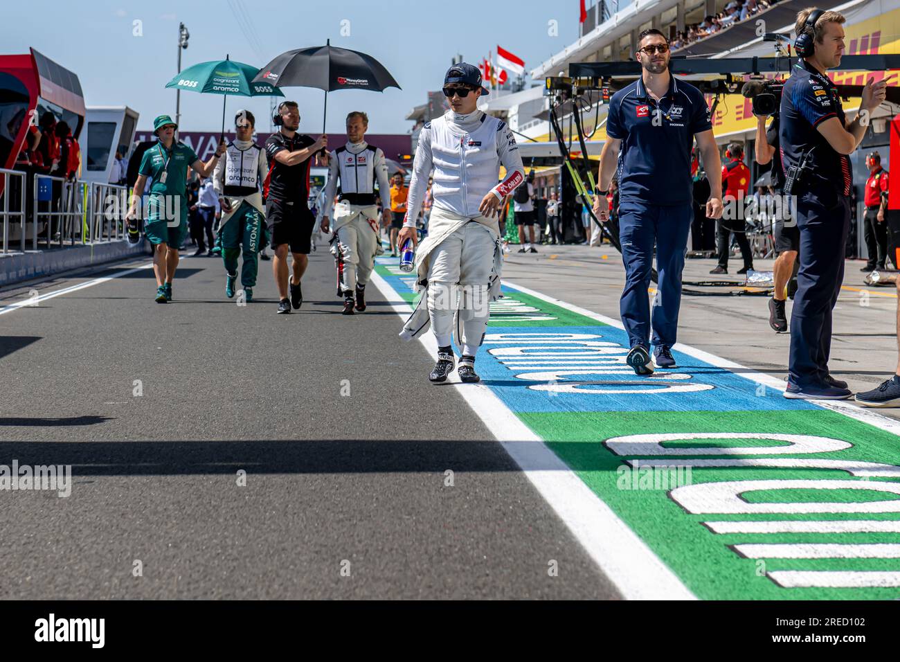 Budapest, Ungarn. 24. Juli 2023. HUNGARORING, UNGARN - JULI 23: Yuki ...