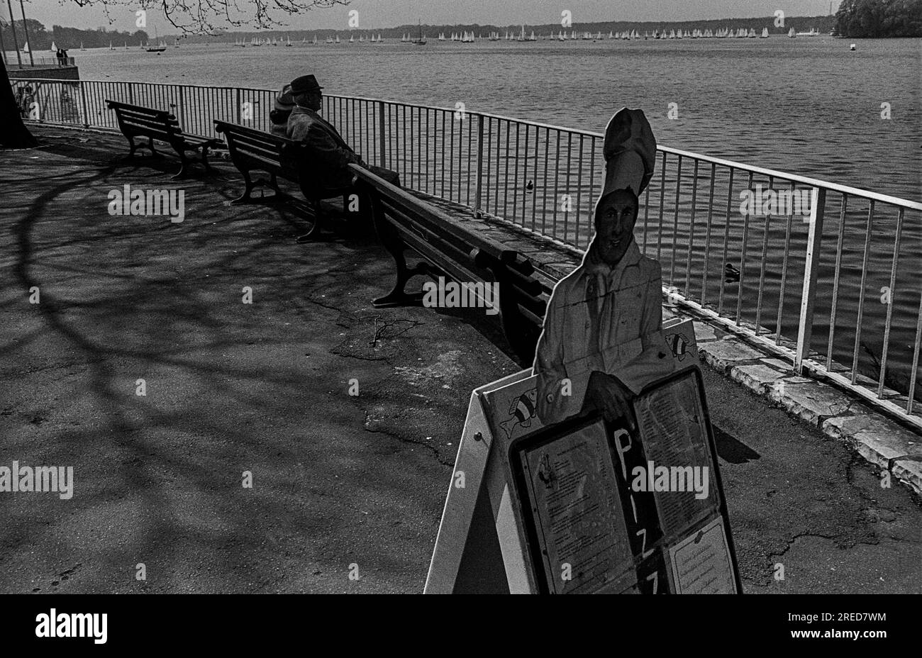 Tegeler see berlin Schwarzweiß-Stockfotos und -bilder - Alamy