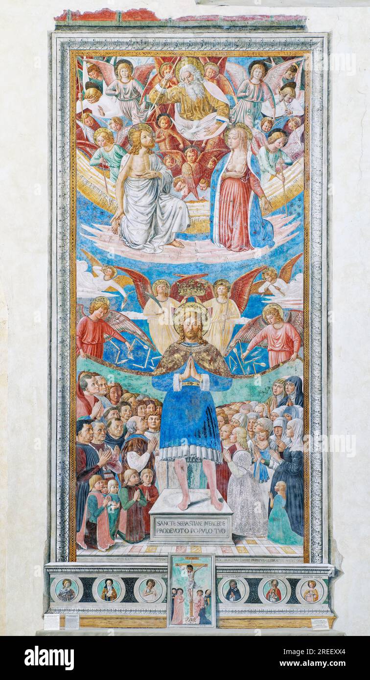 San gimignano fresko -Fotos und -Bildmaterial in hoher Auflösung – Alamy