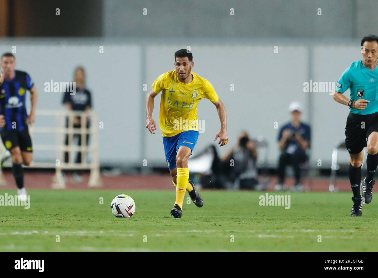 Osaka, Japan. 27. Juli 2023. Sultan Al-Ghannam (AlNassr) Fußball ...