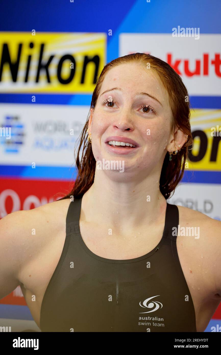 Mollie Ocallaghan Of Australia Becomes Emotional After Winning The