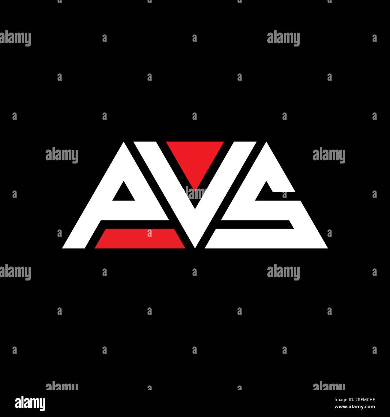 PVS-Logo mit Dreiecksbuchstaben und Dreiecksform. PVS-Dreieck-Logo ...