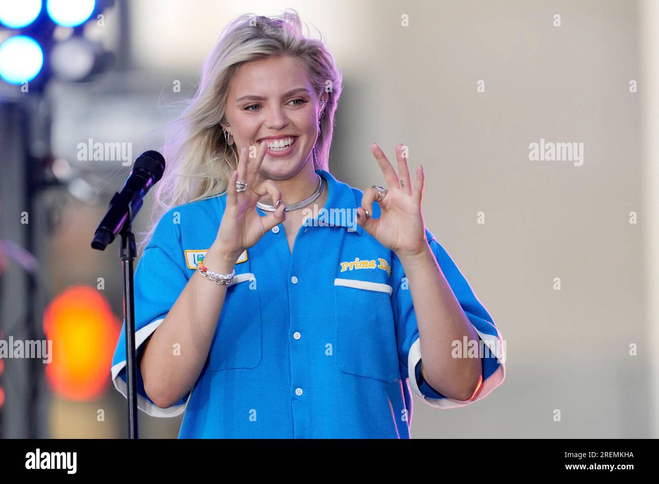 Reneé Rapp performs on NBC's "Today" show at Rockefeller Plaza on ...