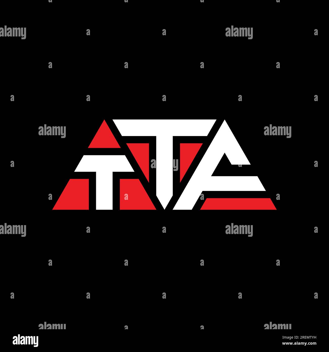 Ttf logo design Stock-Vektorgrafiken kaufen - Alamy