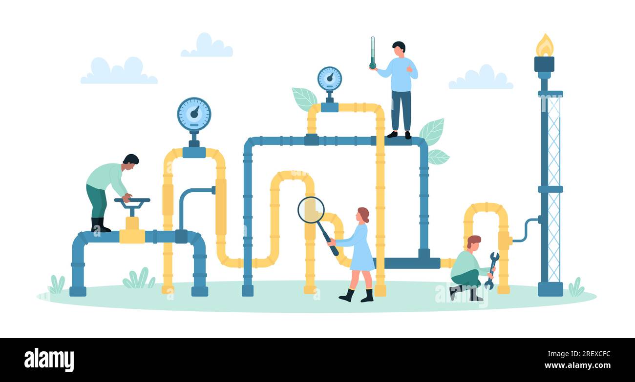 Raffinerie ingenieur Stock-Vektorgrafiken kaufen - Alamy