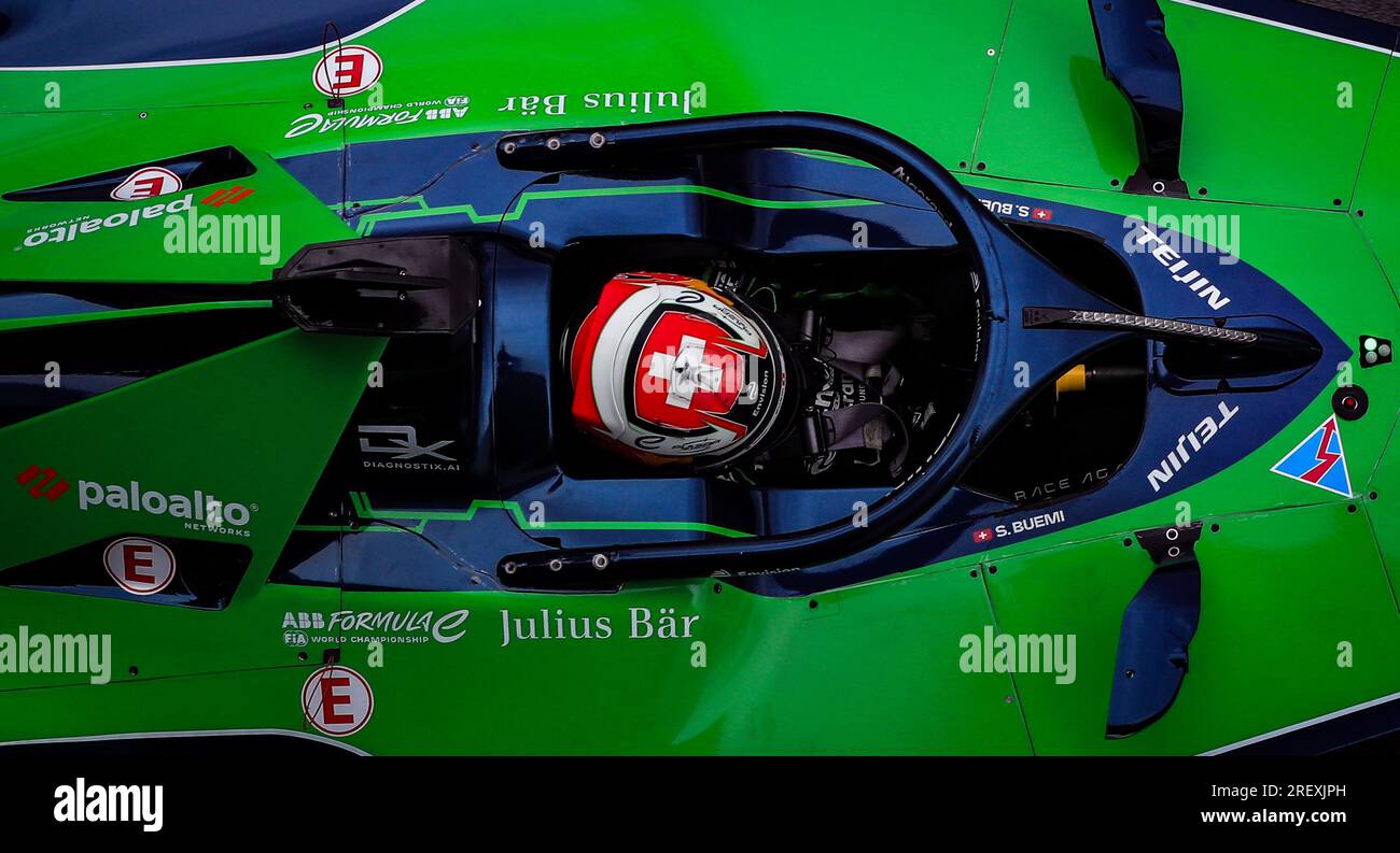 Sebastian Buemi von Envision Racing während der Qualifikation am ...