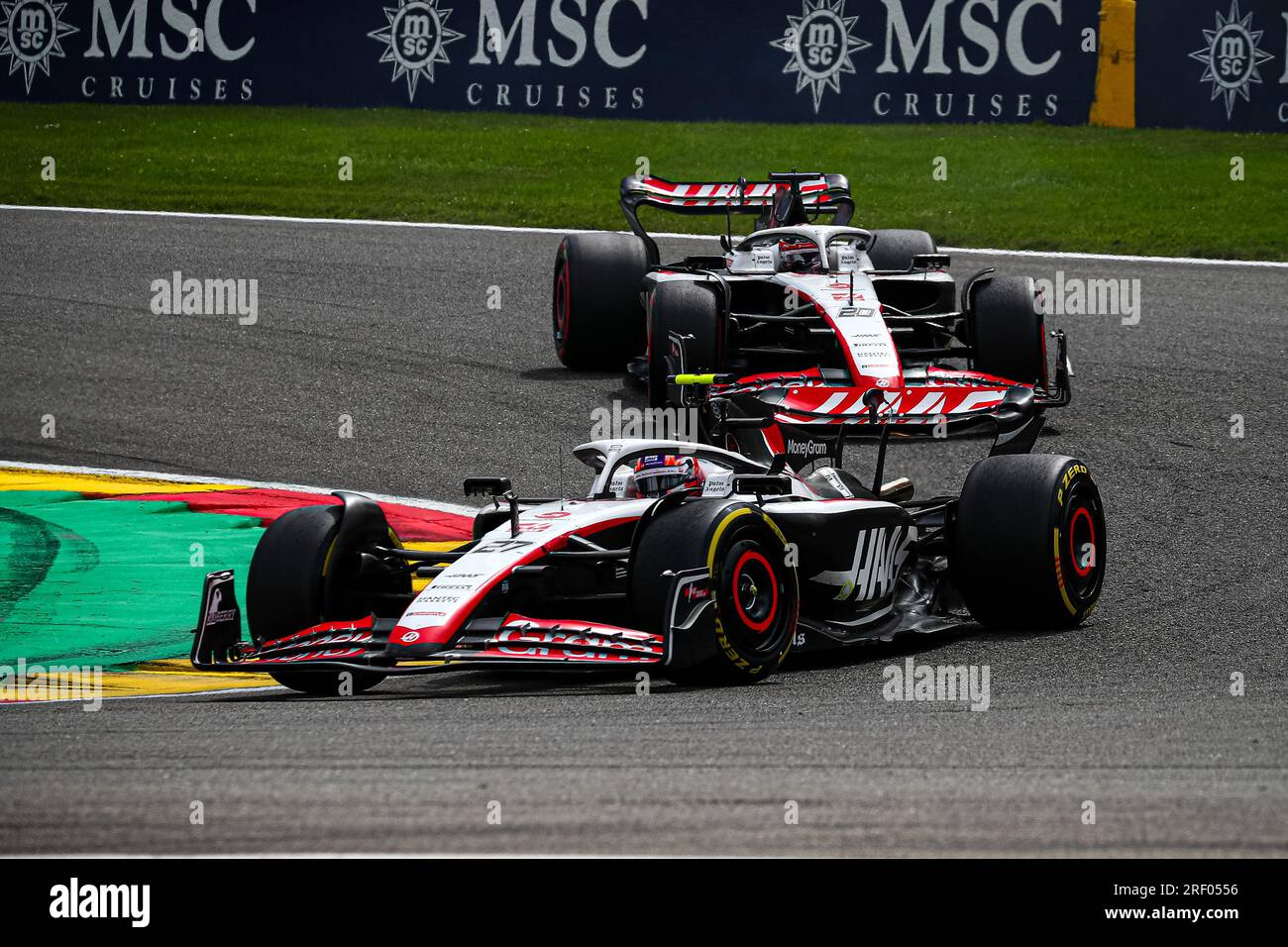 #27 Nico Hulkemberg, (GER) Haas F1 Team während des belgischen GP, Spa ...