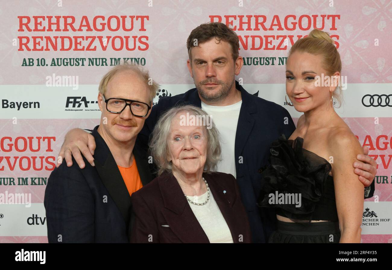 München, Deutschland. 31. Juli 2023. Schauspieler Simon Schwarz, (l-r ...