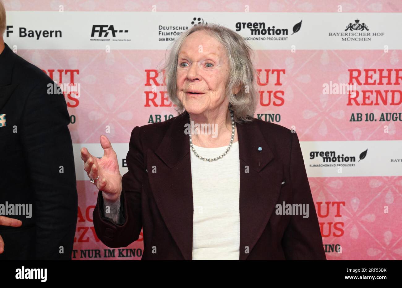München, Deutschland. 31. Juli 2023. Die Schauspielerin Enzi Fuchs ...