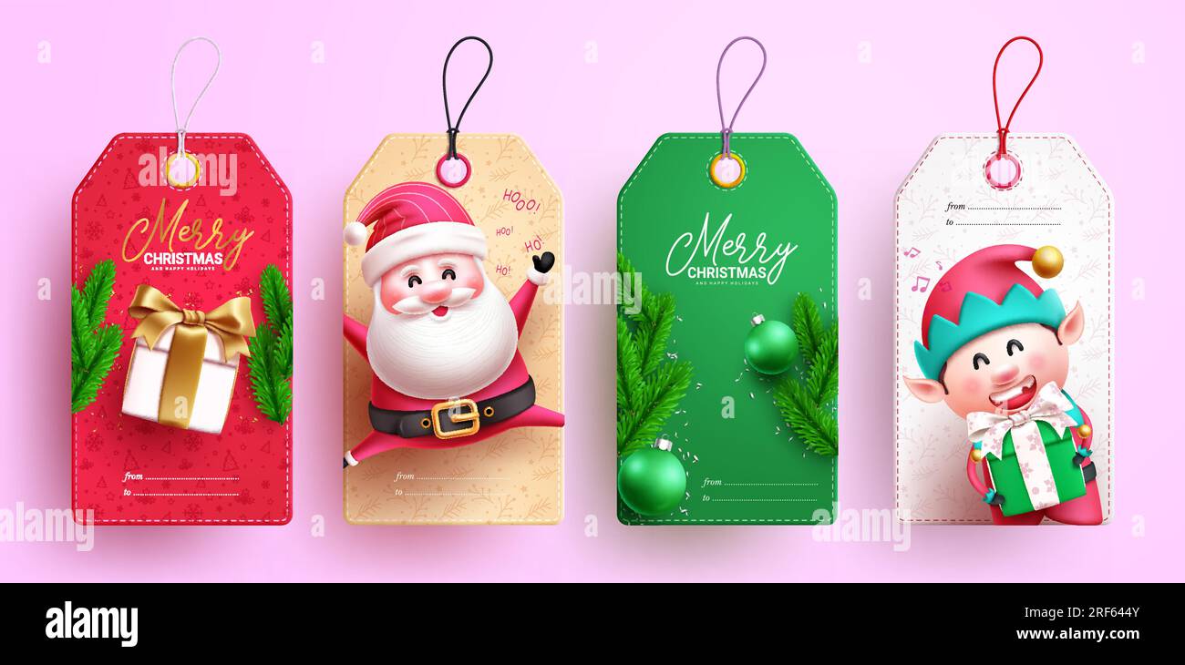 Vektorset-Design für Weihnachtsmarken. Weihnachtszeit weihnachten und ... Vektorset-Design für Weihnachtsmarken. Weihnachtszeit weihnachten und ...