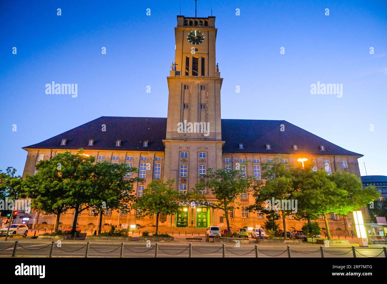 Rathaus Schöneberg, John-F.-Kennedy-Platz, Schöneberg, Tempelhof-Schöneberg, Berlin, Deutschland ...