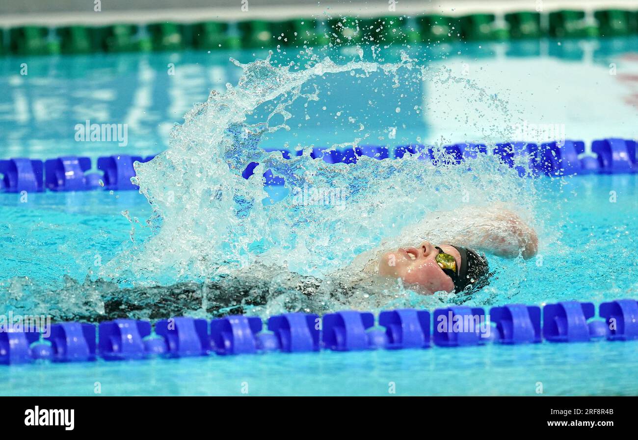 Ellie Challis aus Großbritannien im Medley-SM3-Finale der 150m ...