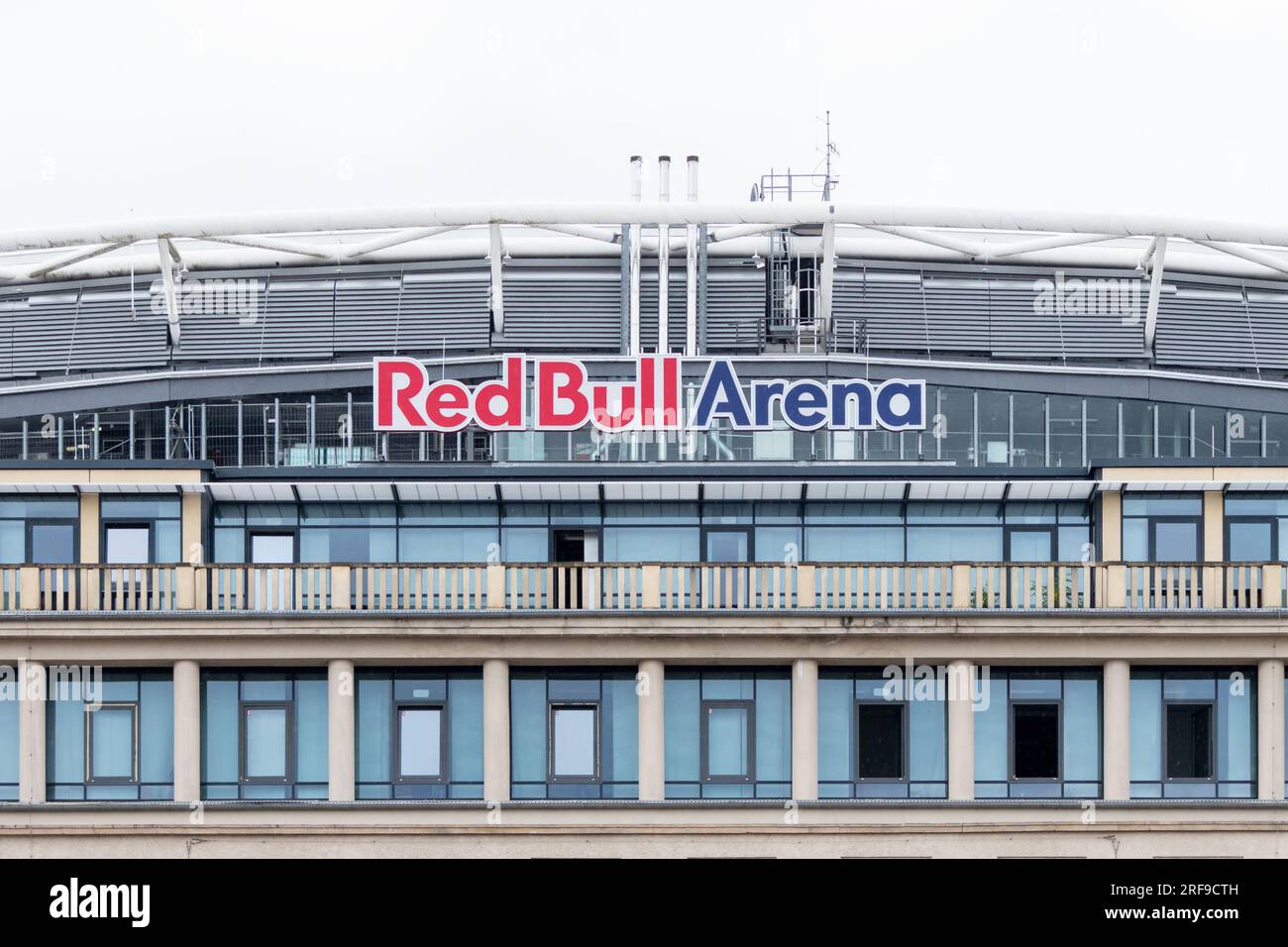 Die Red Bull Arena in Leipzig, Deutschland Stockfotografie - Alamy