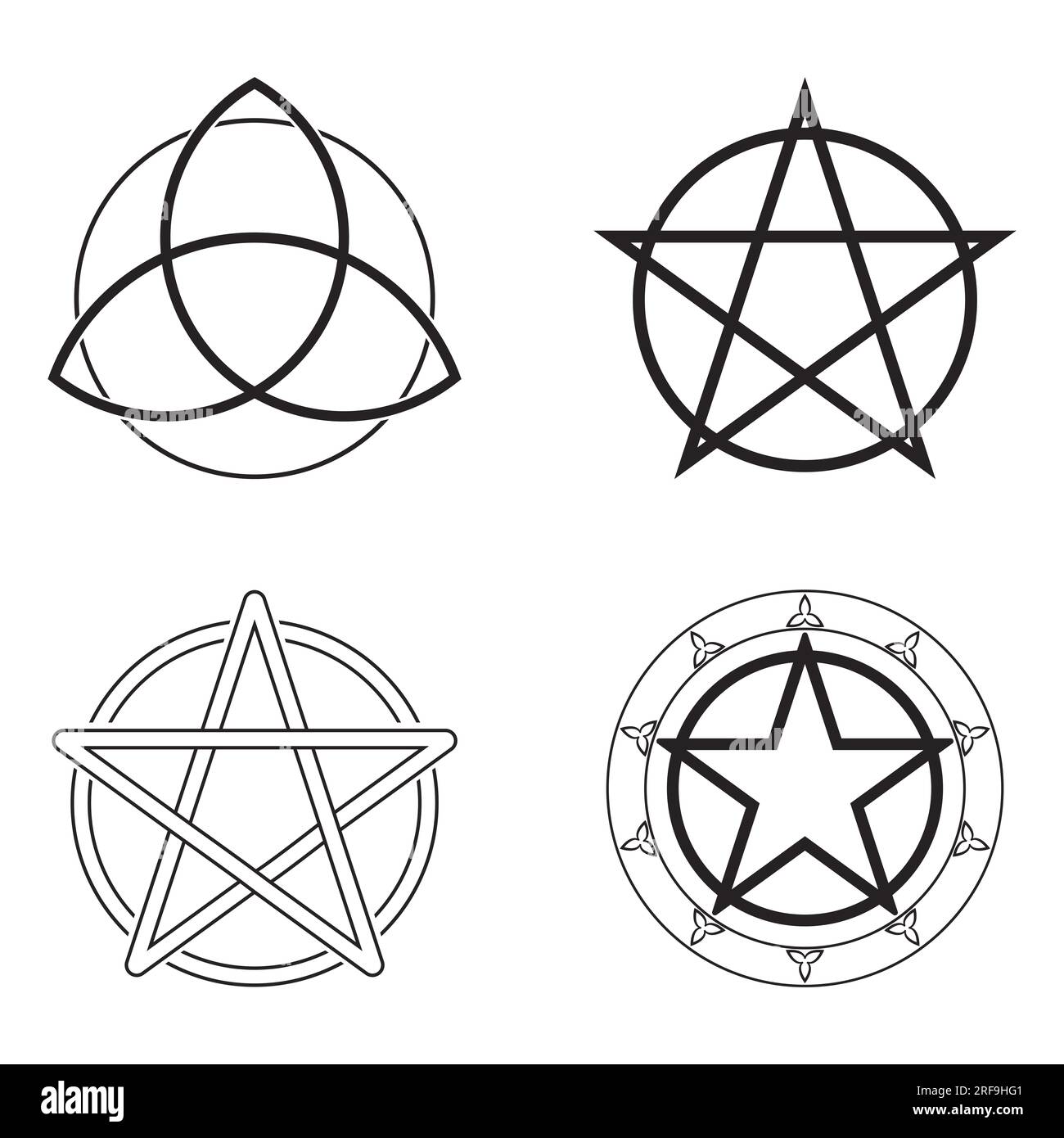 Satanistisches symbol Ausgeschnittene Stockfotos und -bilder - Alamy