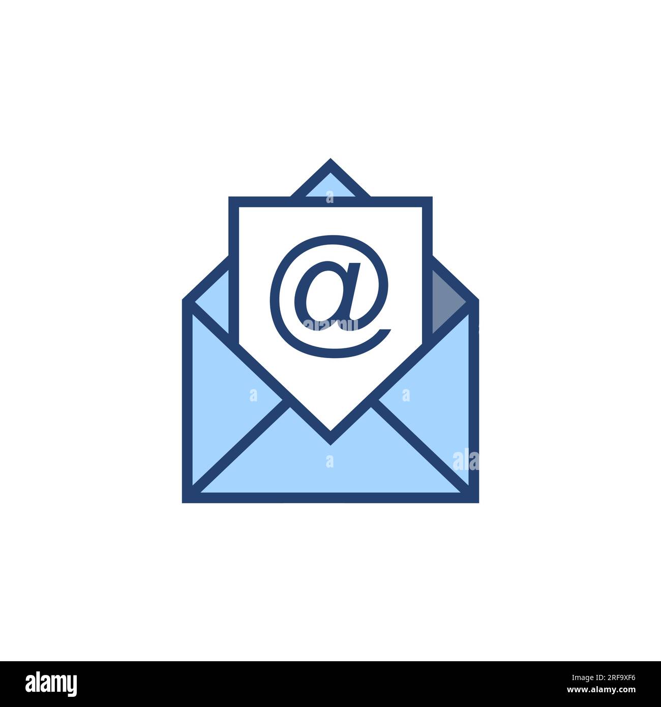 Vektor des E-Mail-Symbols. E-Mail-Zeichen und Symbol. E-Mail-Symbol ...