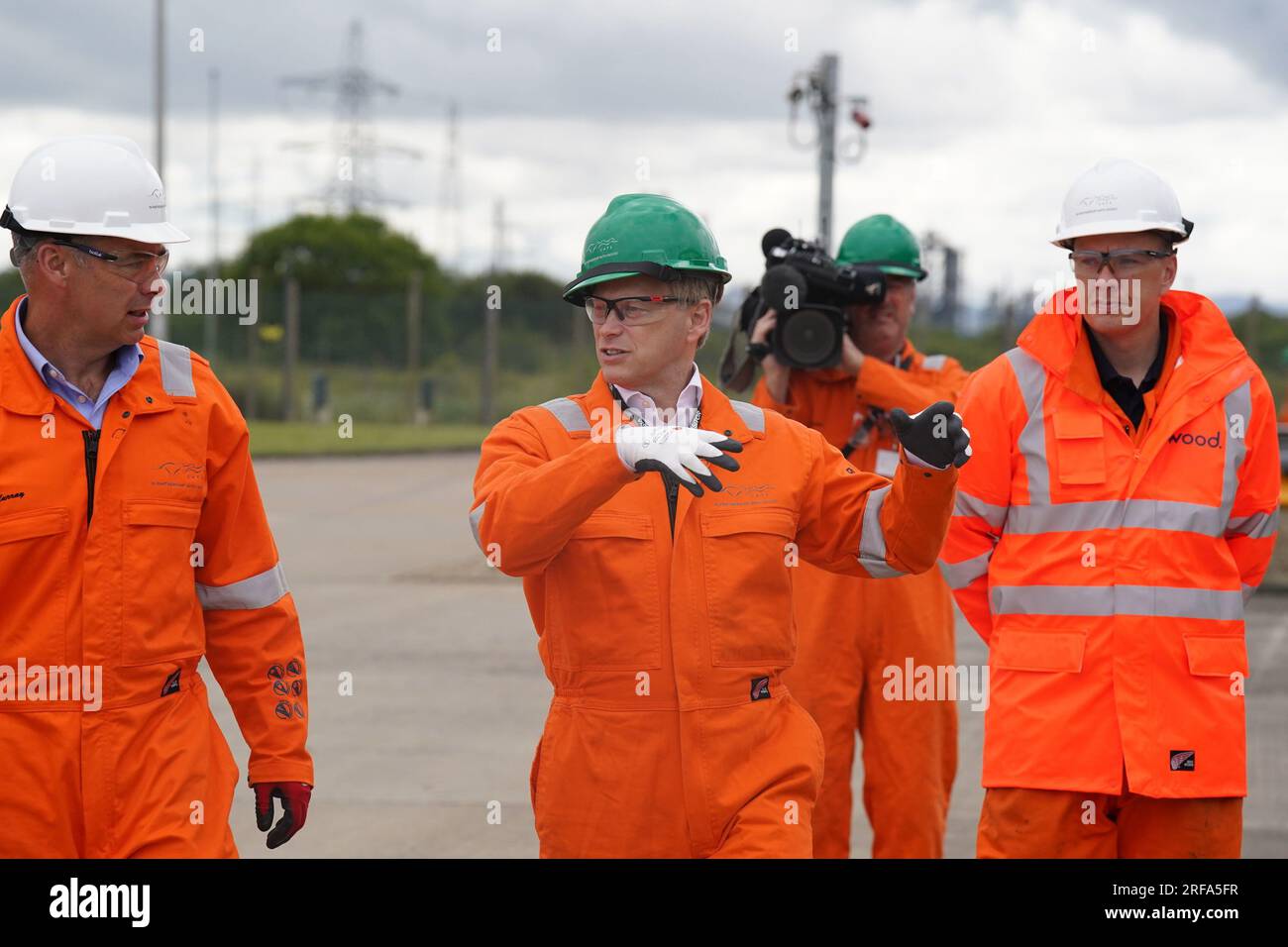 Minister für Energiesicherheit und Net Zero Grant Shapps bei einem ...