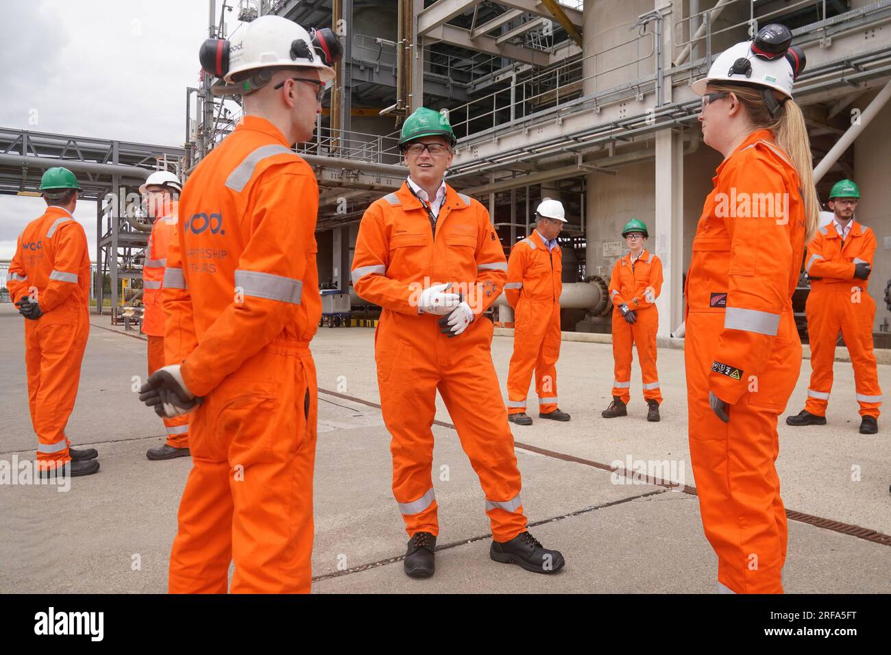 Minister für Energiesicherheit und Net Zero Grant Shapps bei einem ...