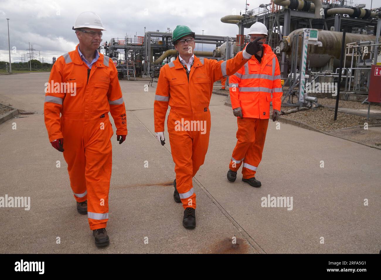 Minister für Energiesicherheit und Net Zero Grant Shapps bei einem ...