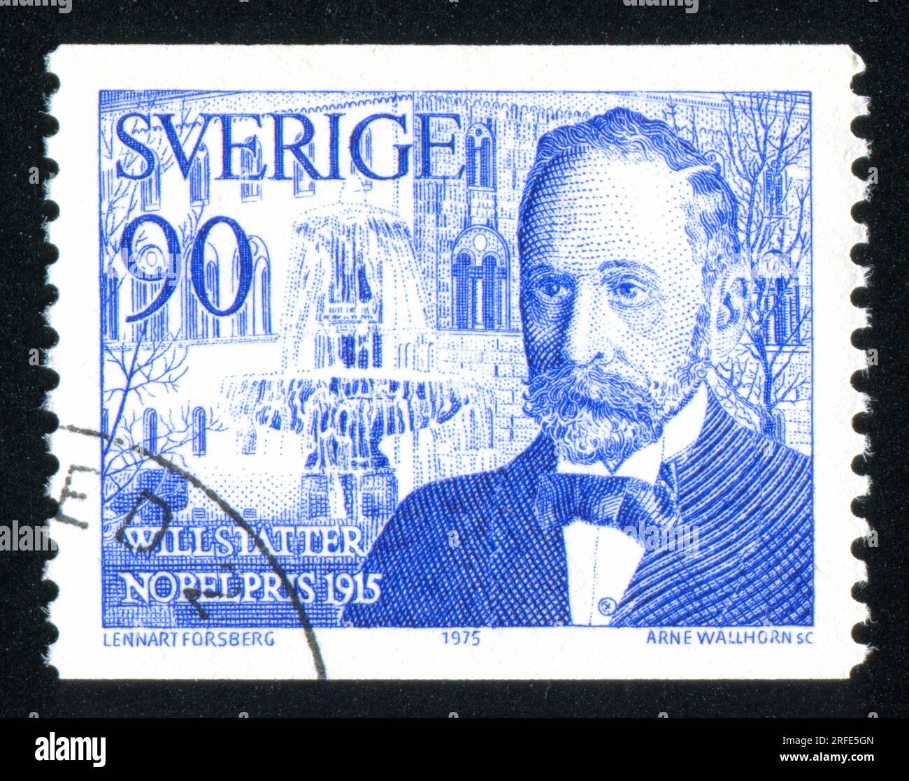 SCHWEDEN - CIRCA 1975: Von Schweden gedruckter Stempel zeigt Richard ...