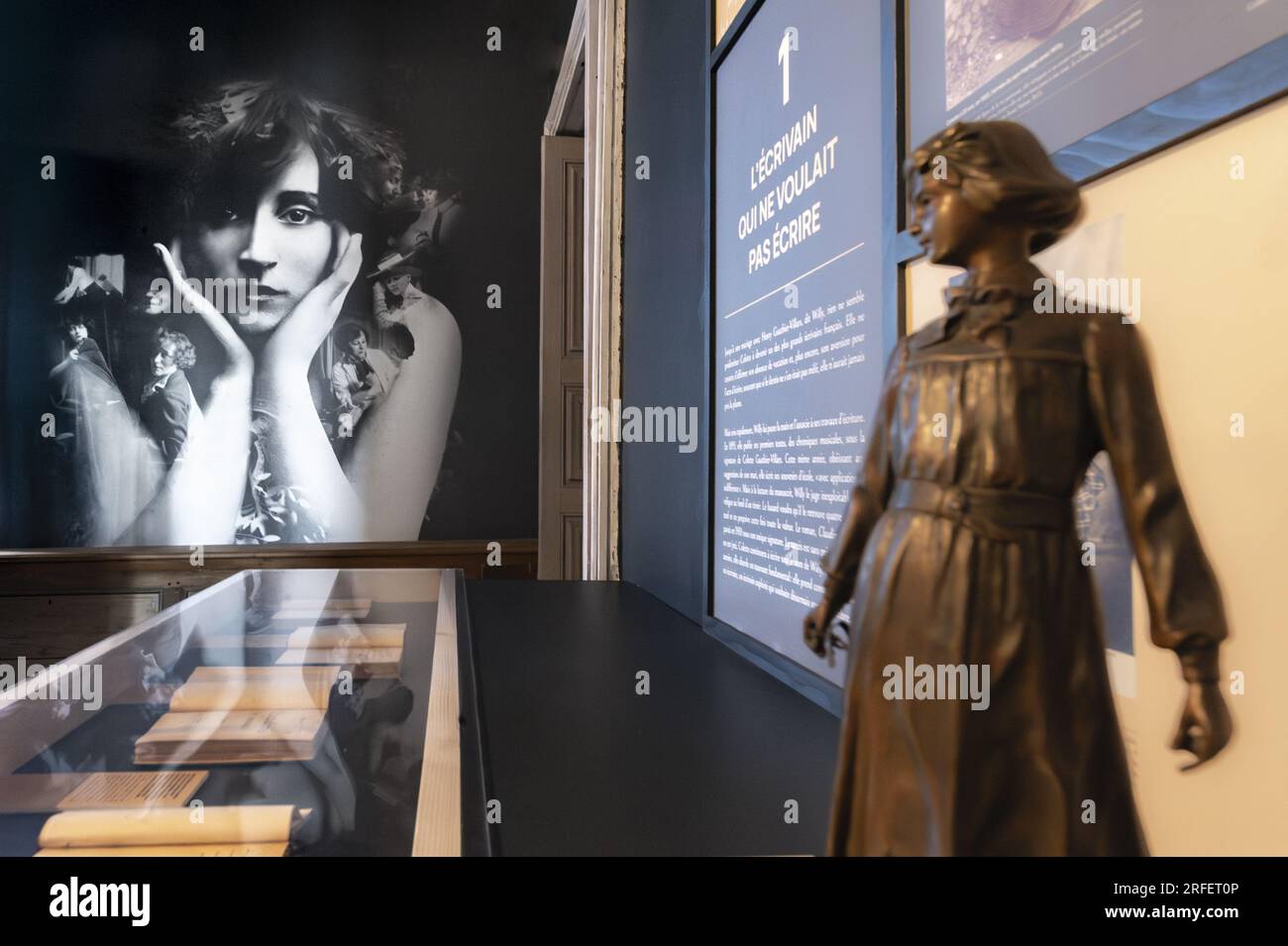 Frankreich, Yonne, Saint-Sauveur-en-Puisaye, Musée Collette, das auf ...