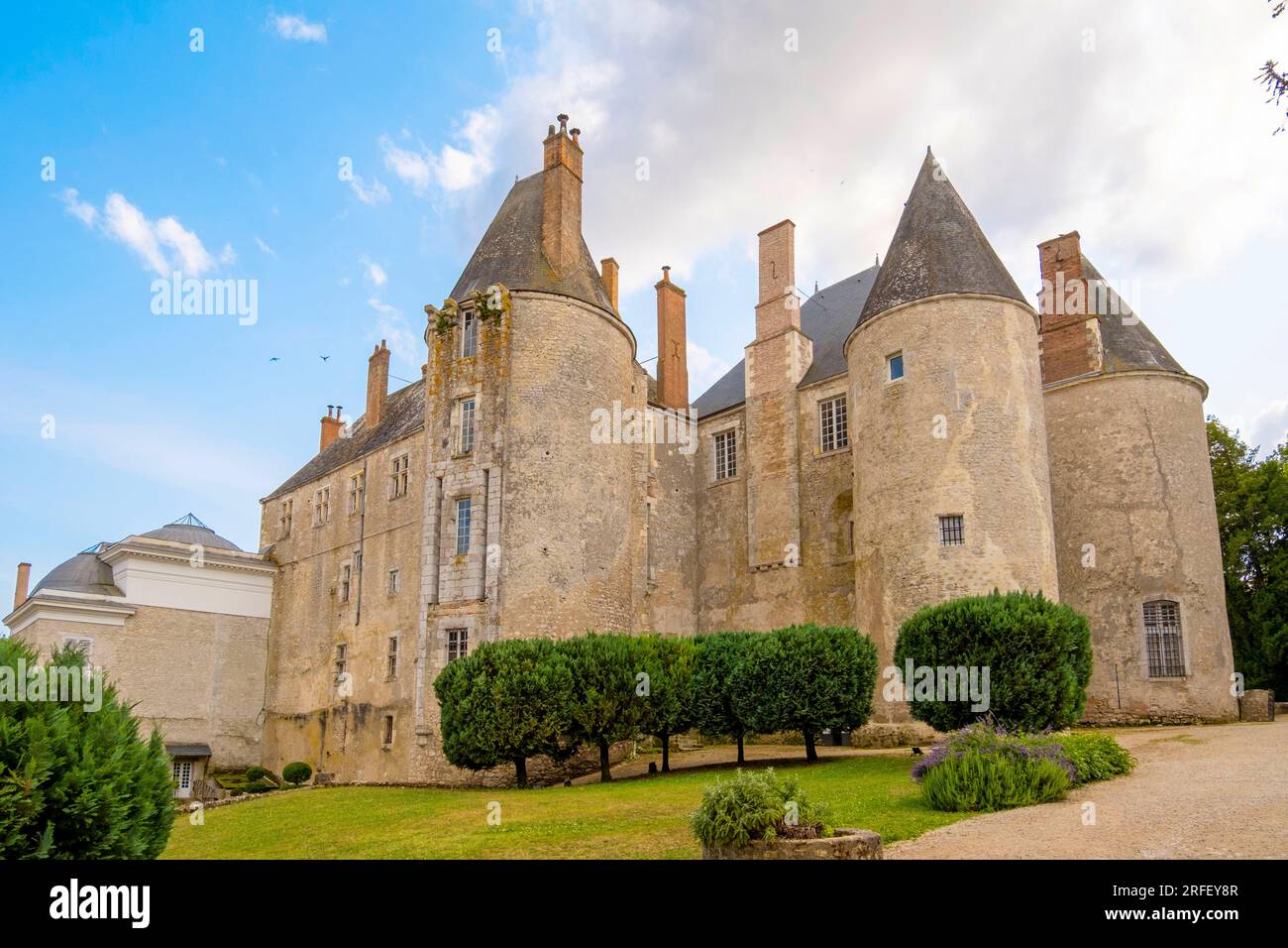 Frankreich, Loiret, Loire-Tal, das von der UNESCO zum Weltkulturerbe erklärt wurde, Meung sur ...