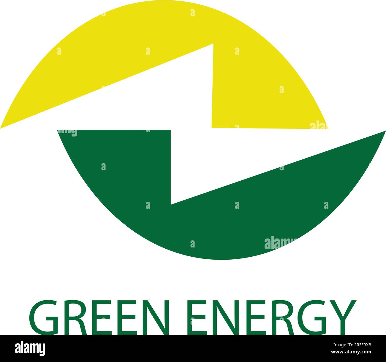Energie logo vektor illustration -Fotos und -Bildmaterial in hoher ...
