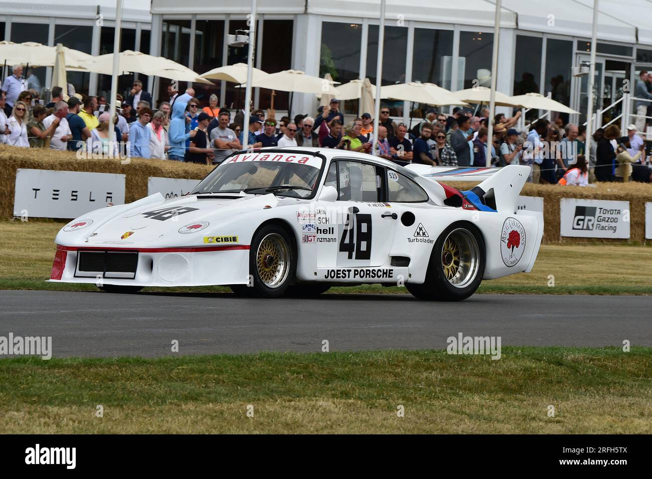 Stefan Johansson, Porsche 935/78, 75 Jahre Porsche, 60 Jahre 911, mit ...