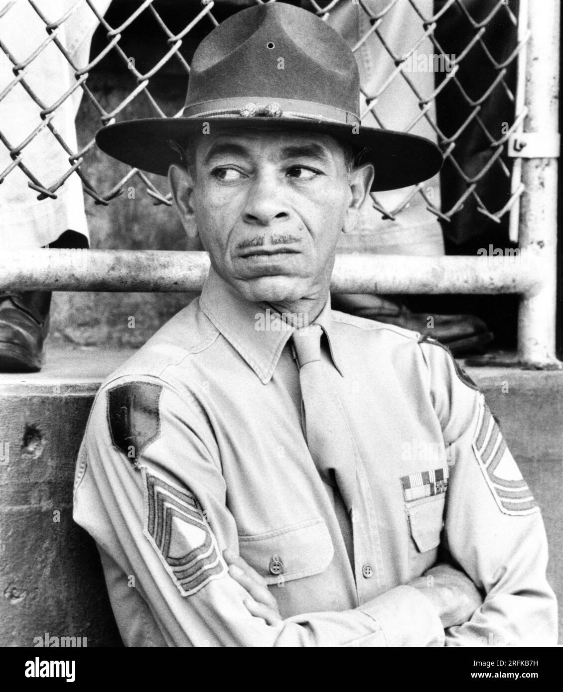 ADOLPH CAESAR Portrait in seiner Oscar nominierte Rolle als Sergeant ...