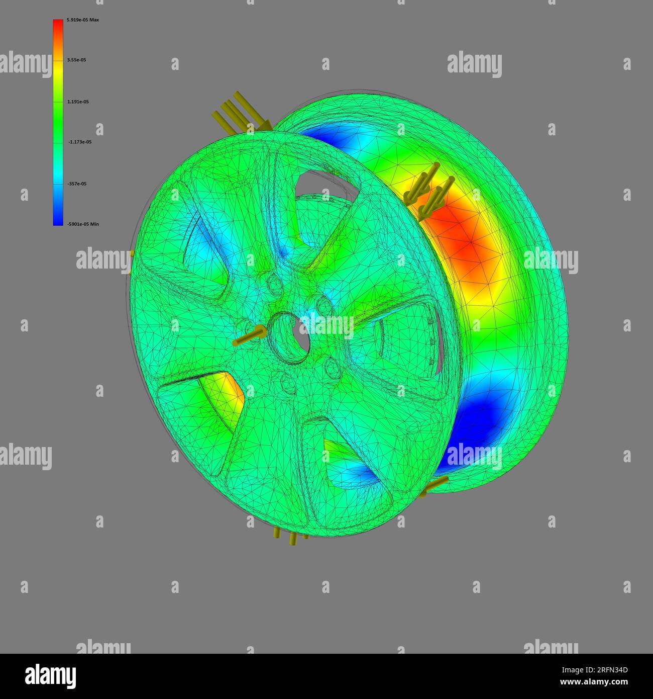 Finite element analysis -Fotos und -Bildmaterial in hoher Auflösung – Alamy