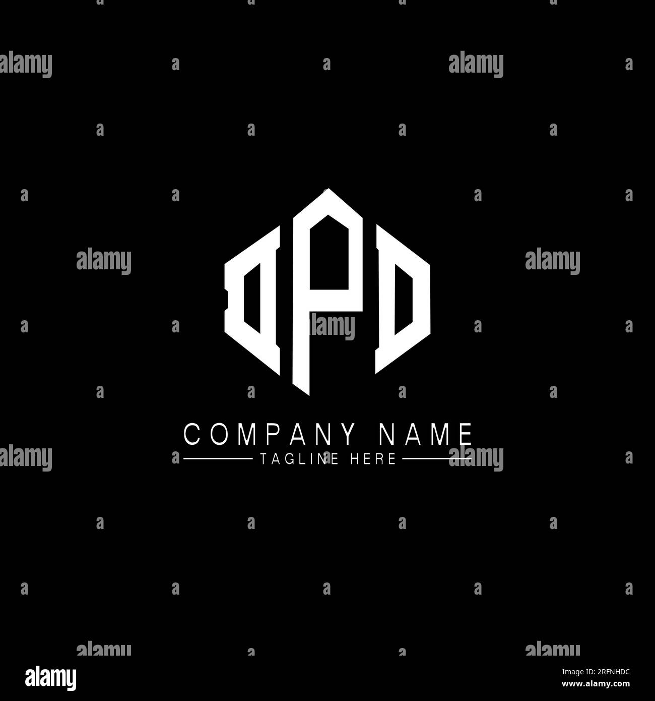 DPD-Logo in Polygonform. DPD-Polygon- und würfelförmiges Logo ...