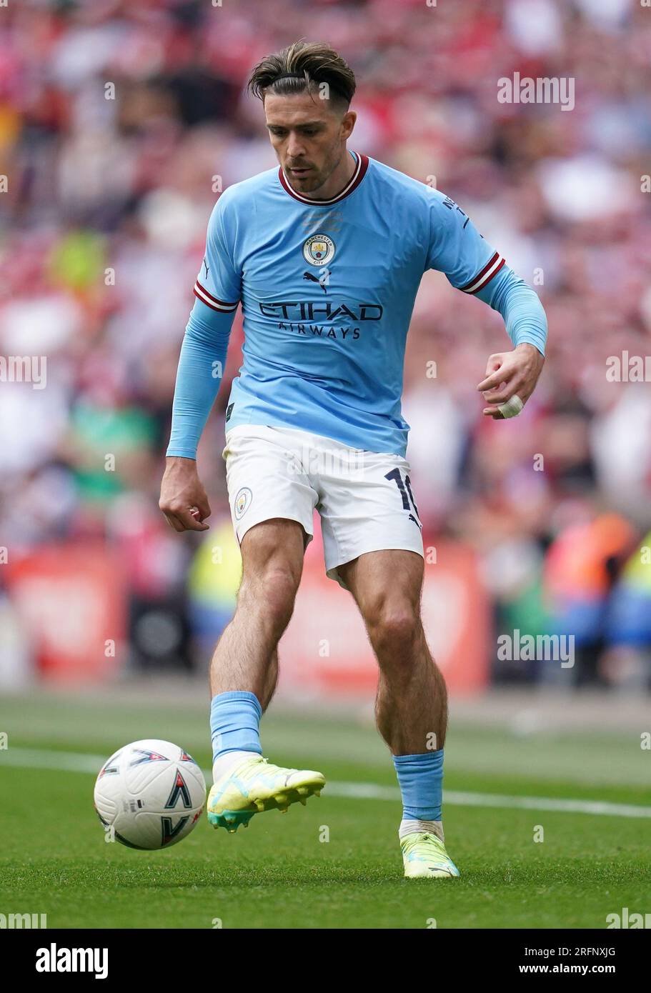 Jack Grealish von Manchester City während des Emirates FA Cup-Finales ...