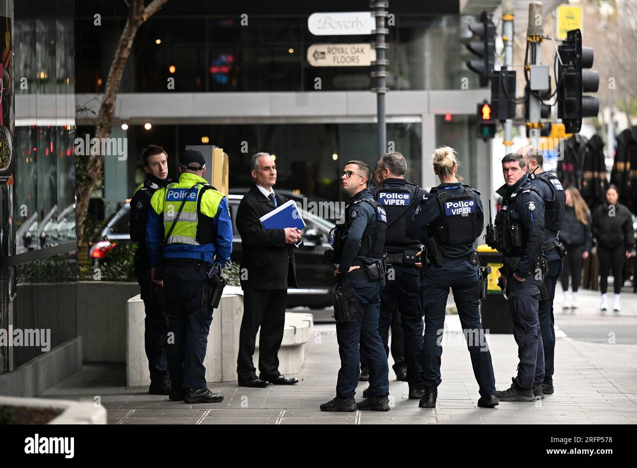 Melbourne, Australien. 05. Aug. 2023. Victoria Police Viper Task Force ...