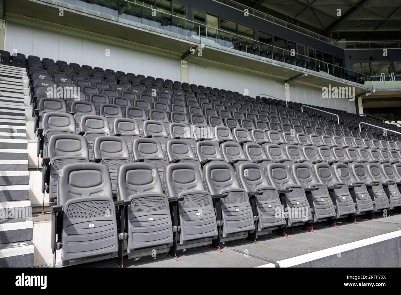 Erve Asito Stadion in Almelo, Heimstadion der Fußballmannschaft ...