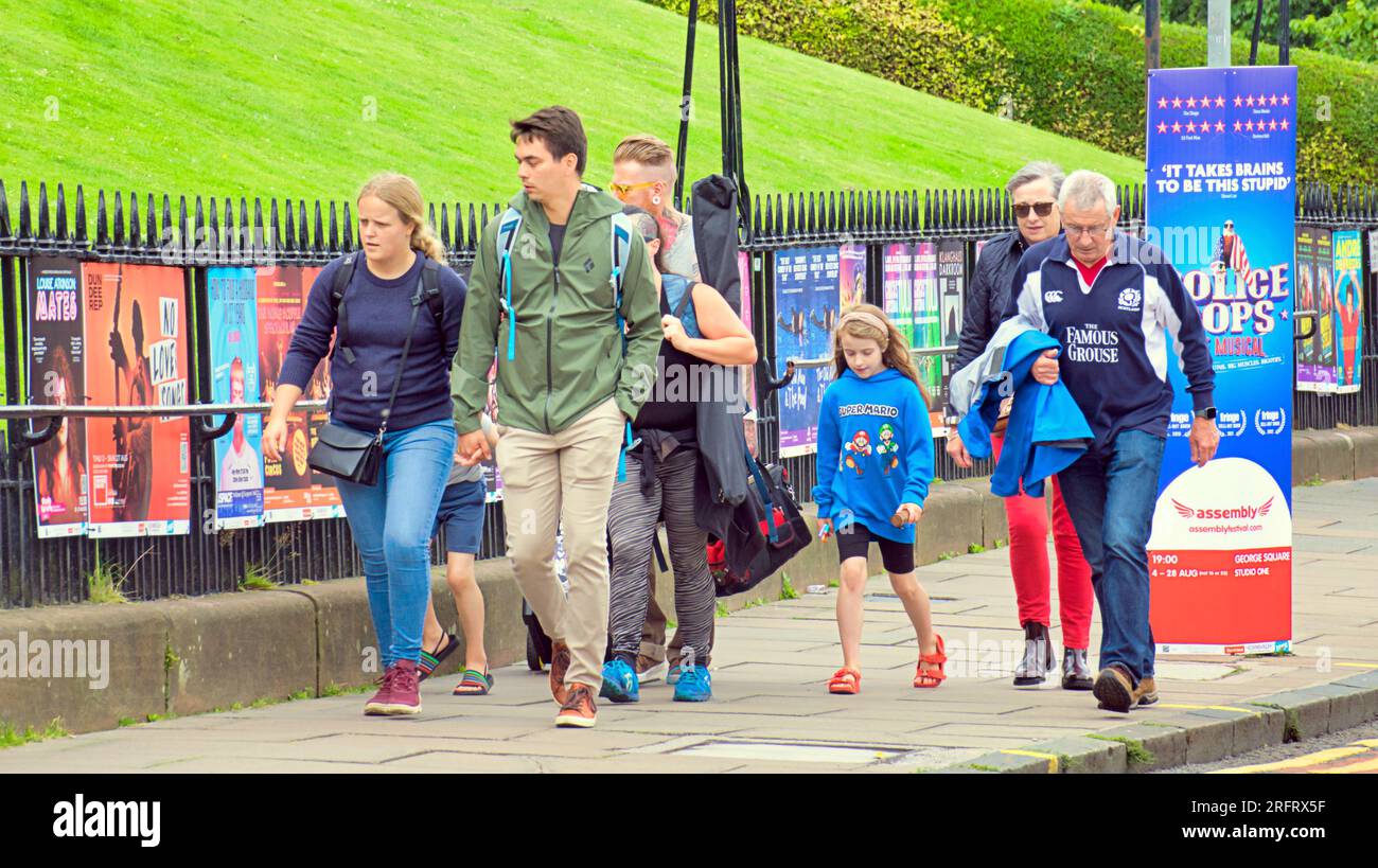 Edinburgh, Schottland, Großbritannien. 5. August 2023. Auf dem Hügel ...