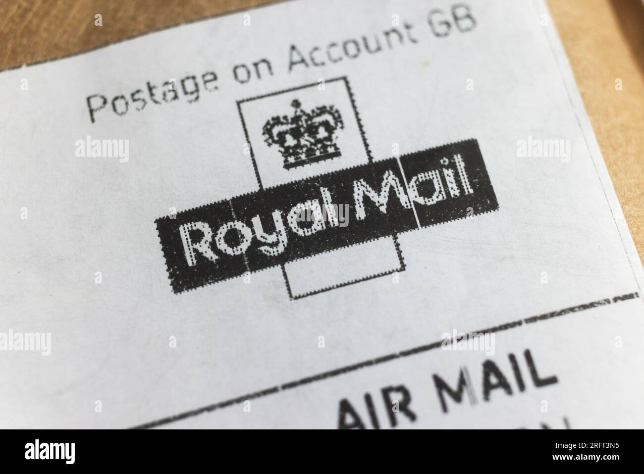 Zeichen und Symbole, Royal Mail Logo Stockfotografie - Alamy