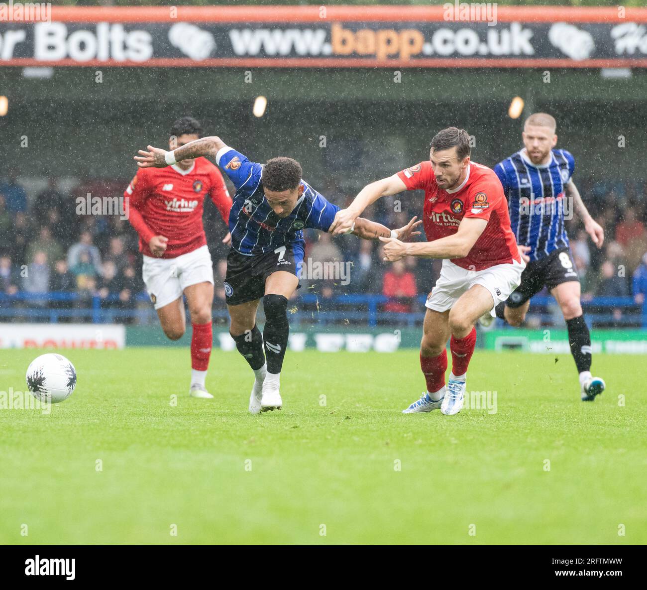 Rochdale, Greater Manchester, England, 5. August 2023. Rochdale's ...