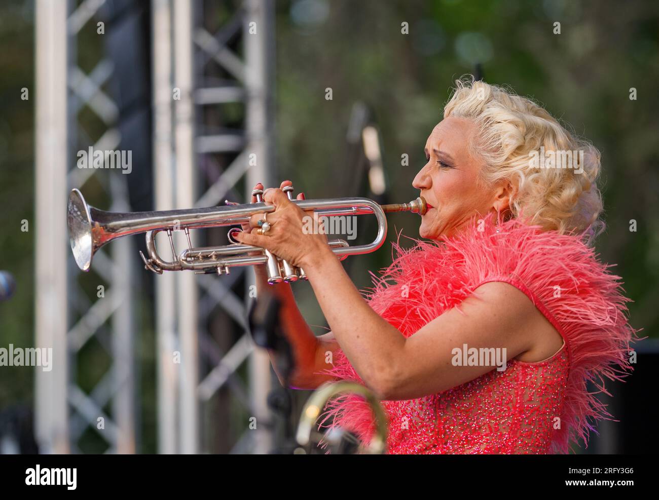 Svangsta, Schweden, 5. August 2023 Gunhild Carling und Robert Bergs Big ...