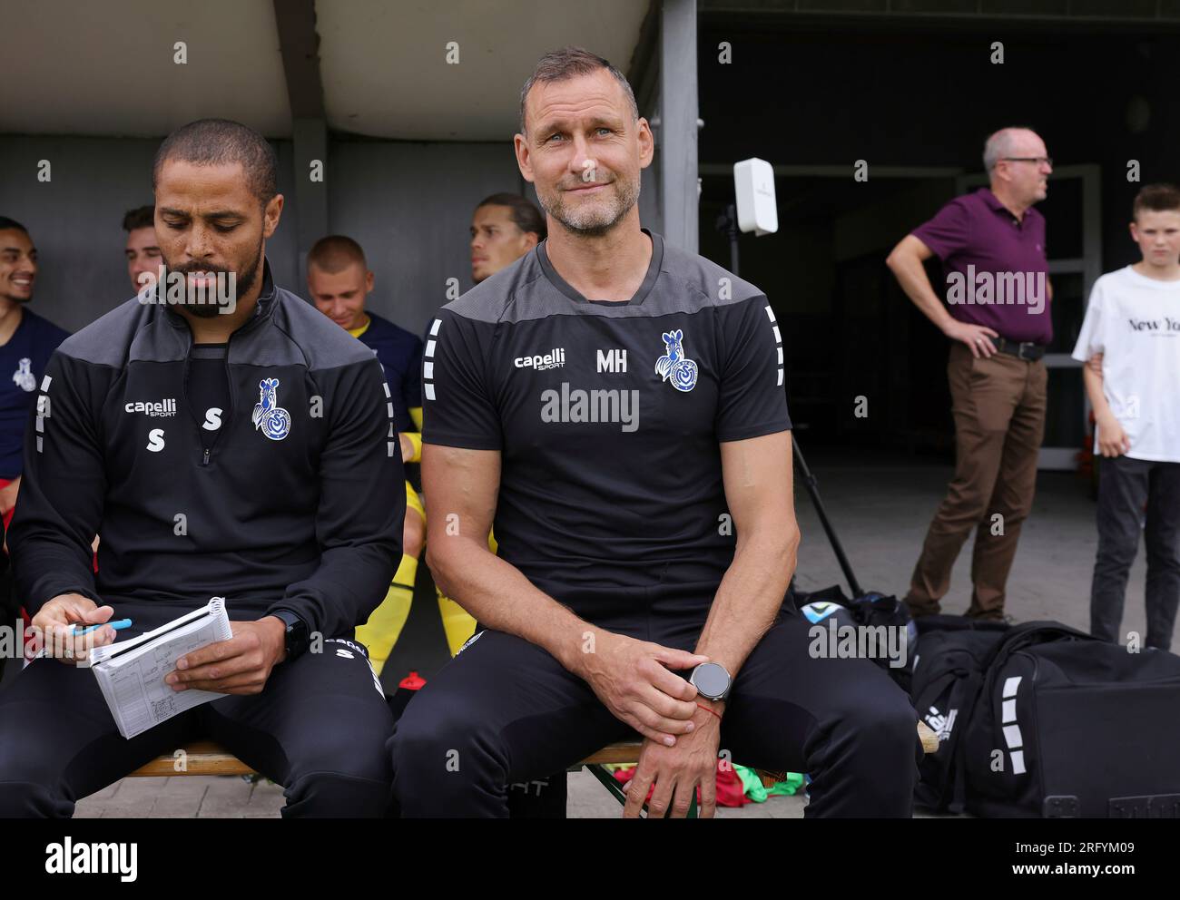 Homberg, Deutschland. 29. Juli 2023. firo: 07/29/2023 Fußball ...