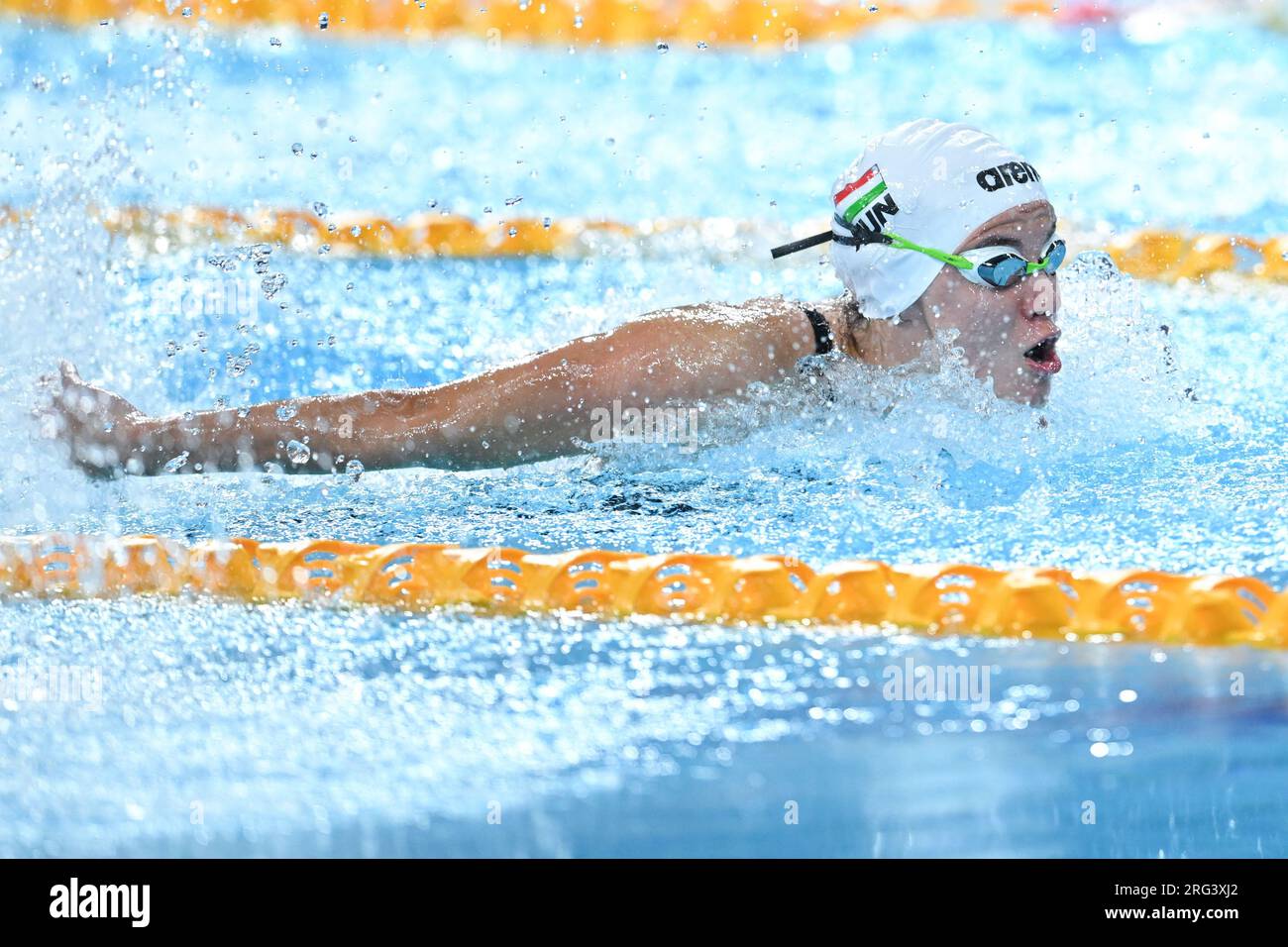 Chengdu, Chinas Provinz Sichuan. 7. Aug. 2023. Dalma Sebestyen aus ...