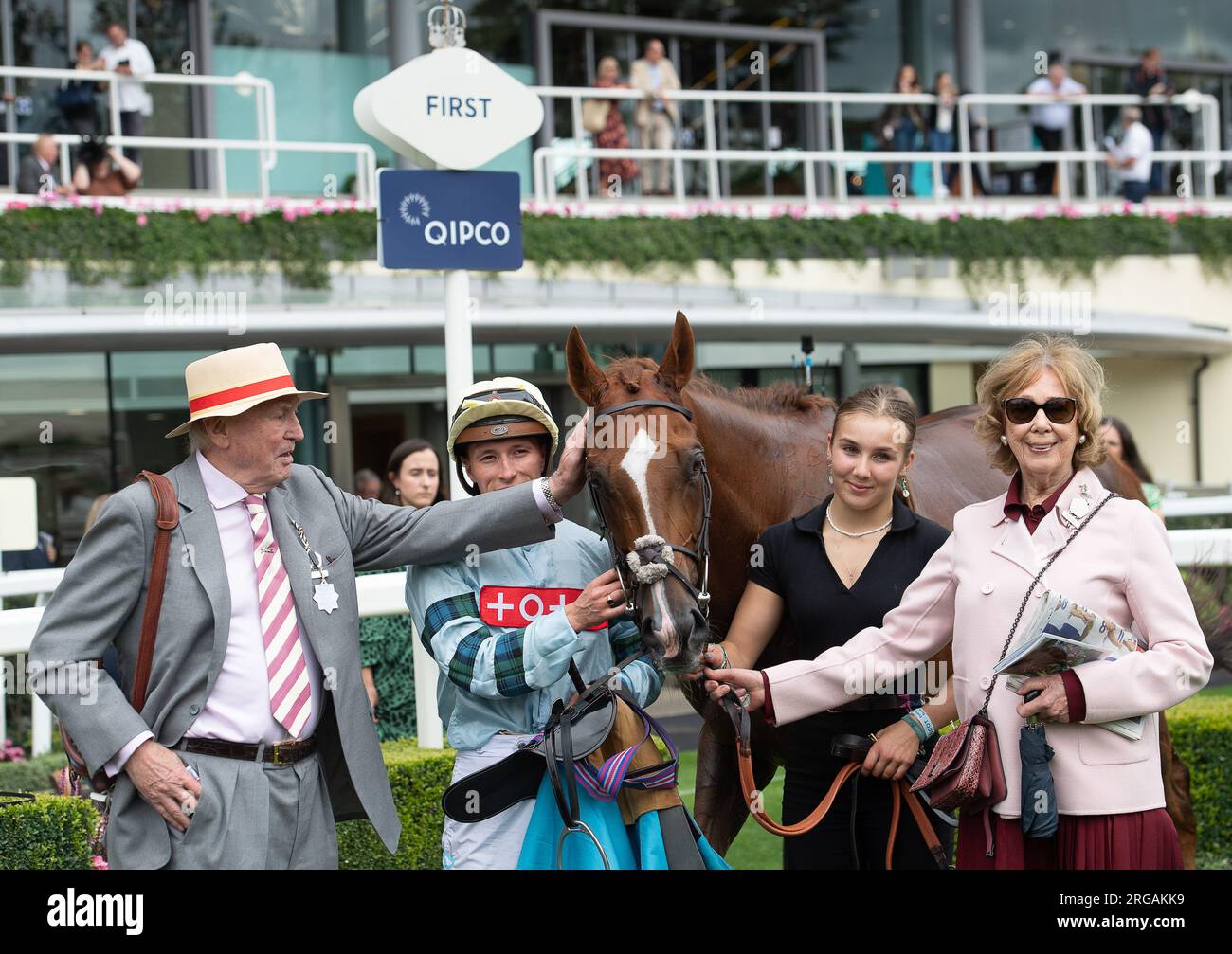 Ascot, Berkshire, Großbritannien. 28. Juli 2023. Horse City Streak ...