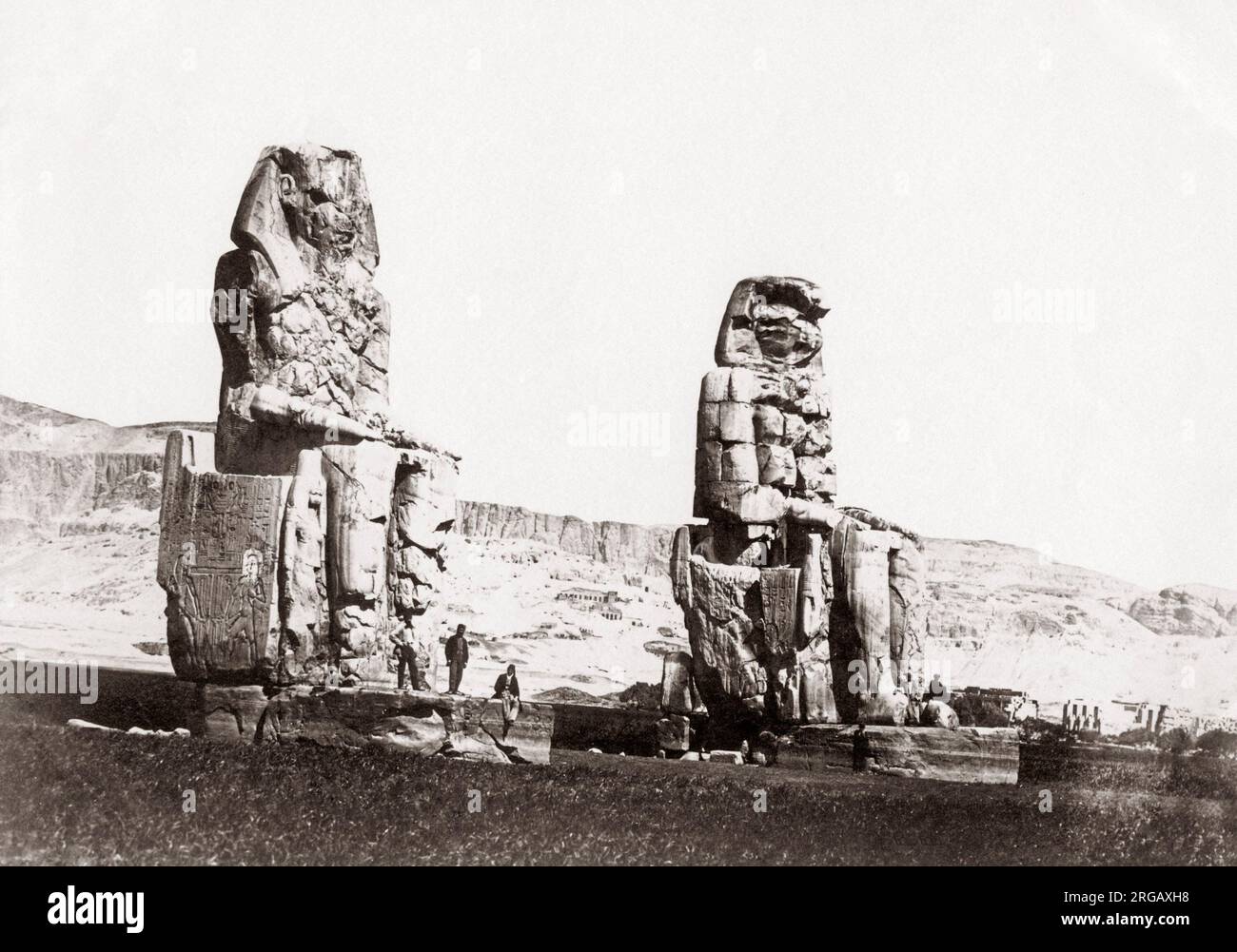The colossi of memnon -Fotos und -Bildmaterial in hoher Auflösung – Alamy