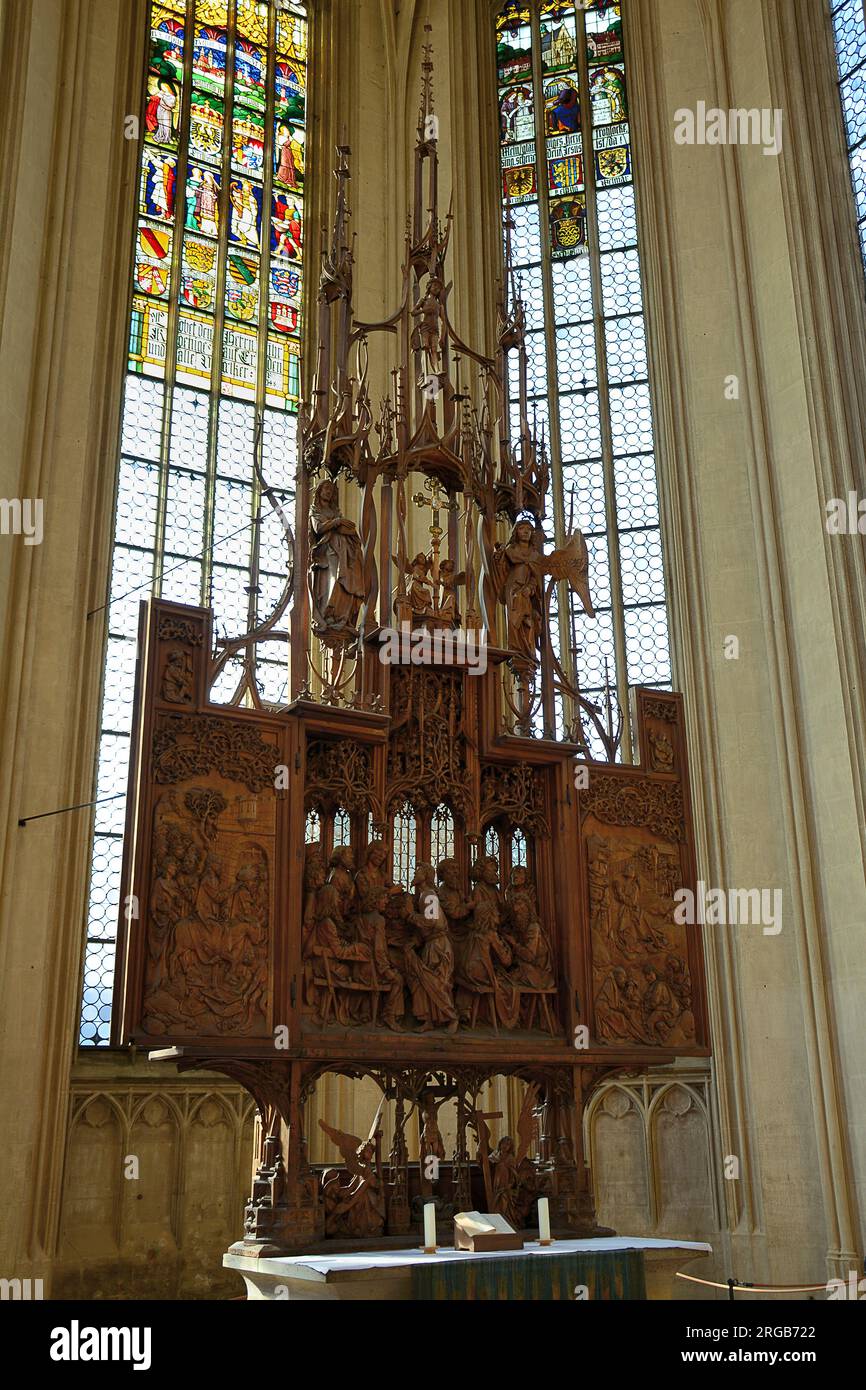 Heiliger Blutaltar/Heiliger Blutaltar, St.-Jacobskirche/St.-Jacob ...